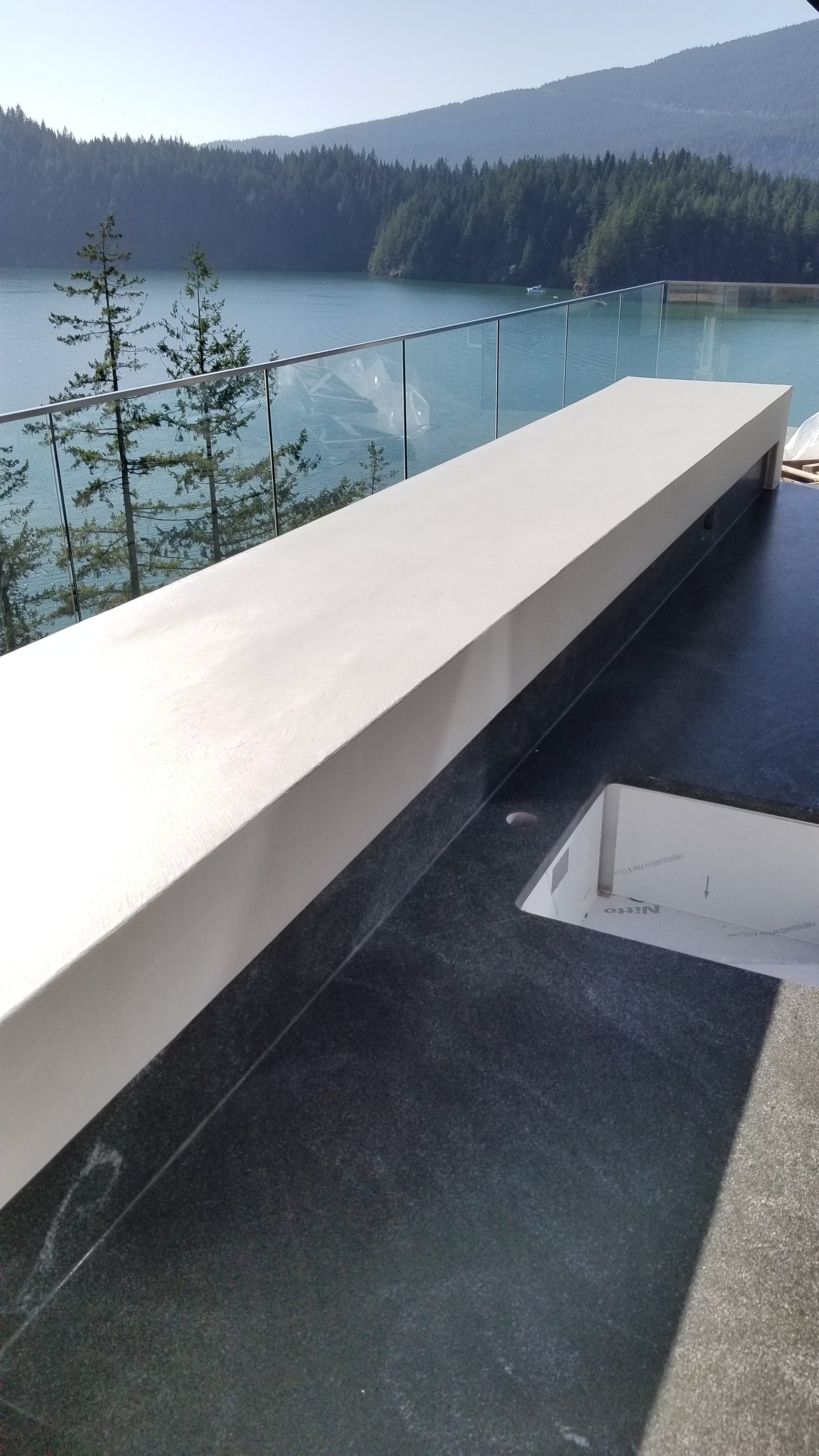 Microcement Outdoor BBQ Countertop - Venetian Plaster & Microcement ...